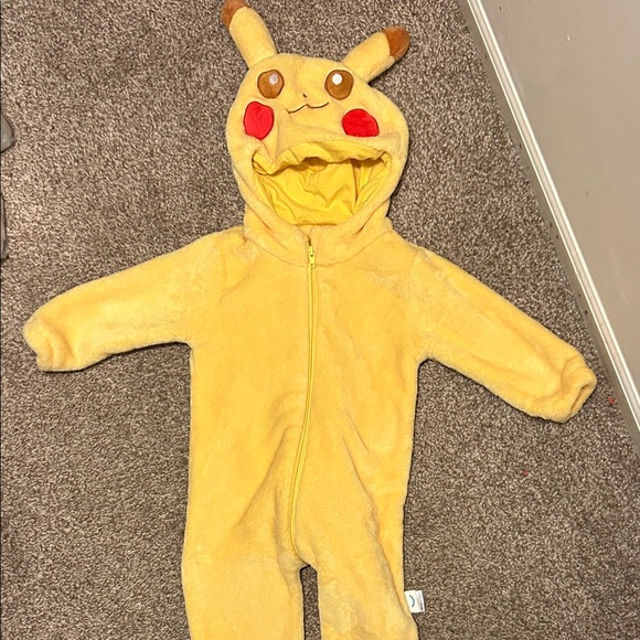 Costumes | Yellow Pikachu Kids One Piece | Poshmark